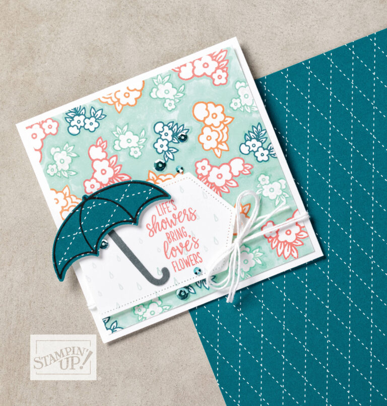Under My Umbrella | Stamp, Scrap & Create with Me