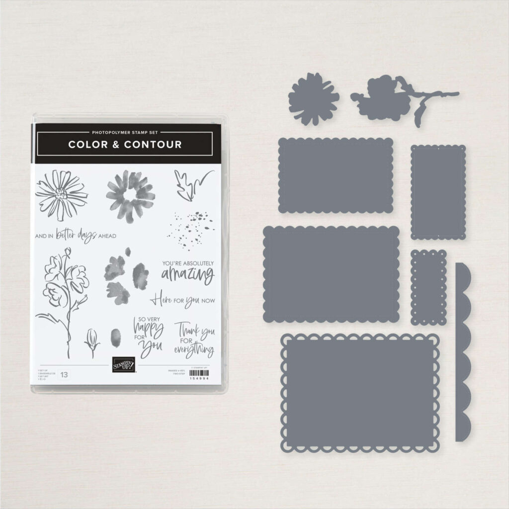 Color & Contour | Stamp, Scrap & Create with Me
