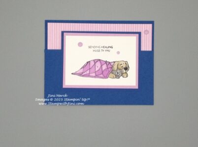 Hugs & Healing Dutch Door Card Video Tutorial | Stamp, Scrap & Create ...